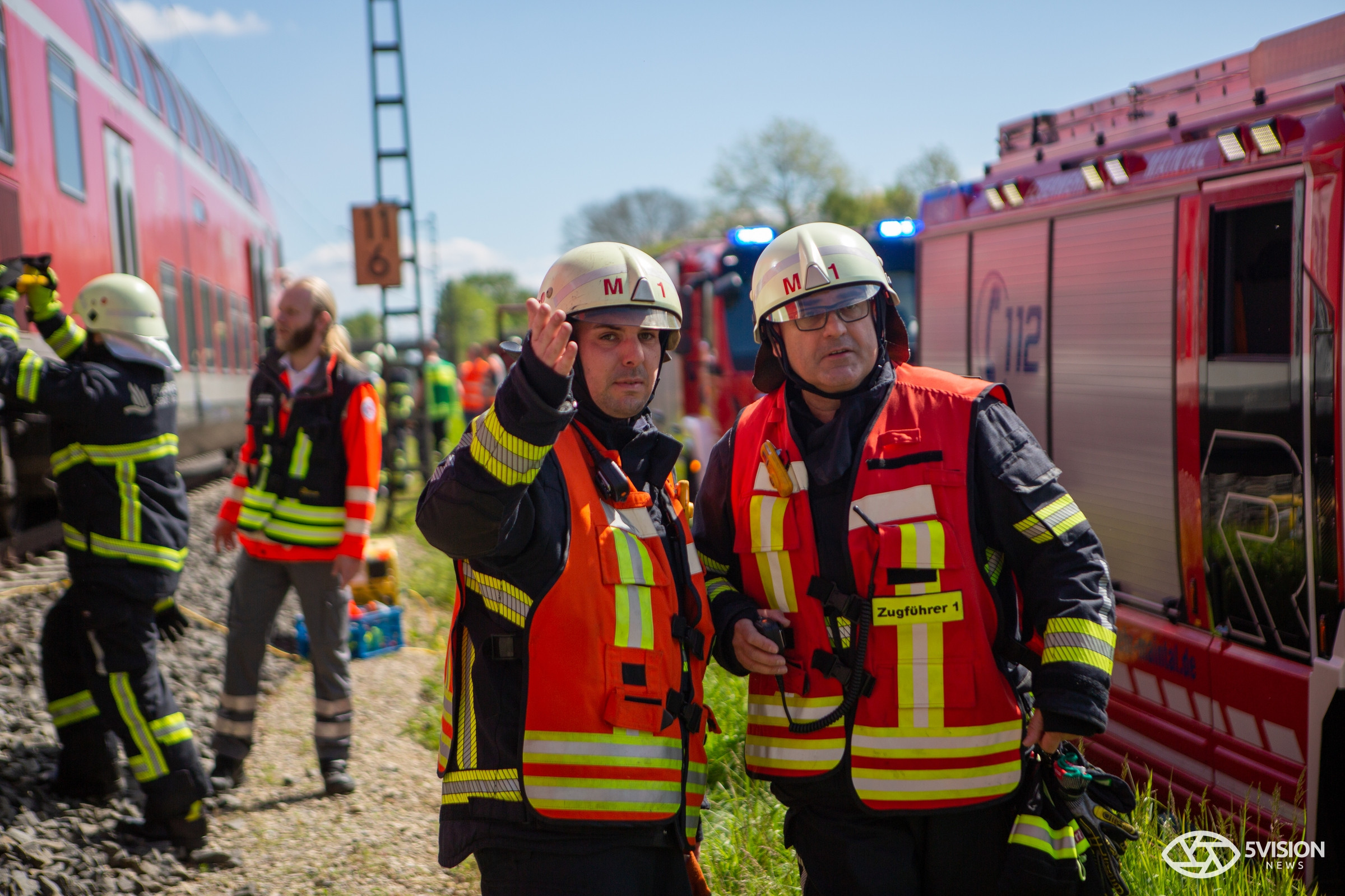 Groß angelegte Alarmübung am 30.04.2023 - Feuerwehr Maintal